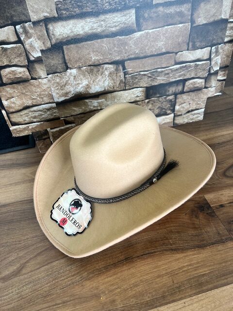 BANDOLEROS HATS MEN EL RANCHERO TAN – SYNTHETIC FELT – El Reparo Boots